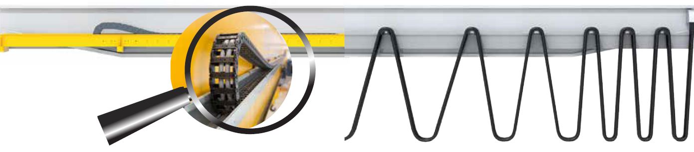 Energy chains or festooning systems? - igus Blog
