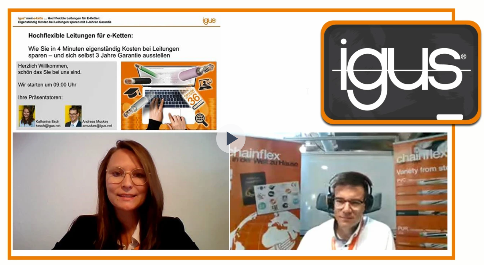 Online seminars with igus How does online training get going? - igus Blog