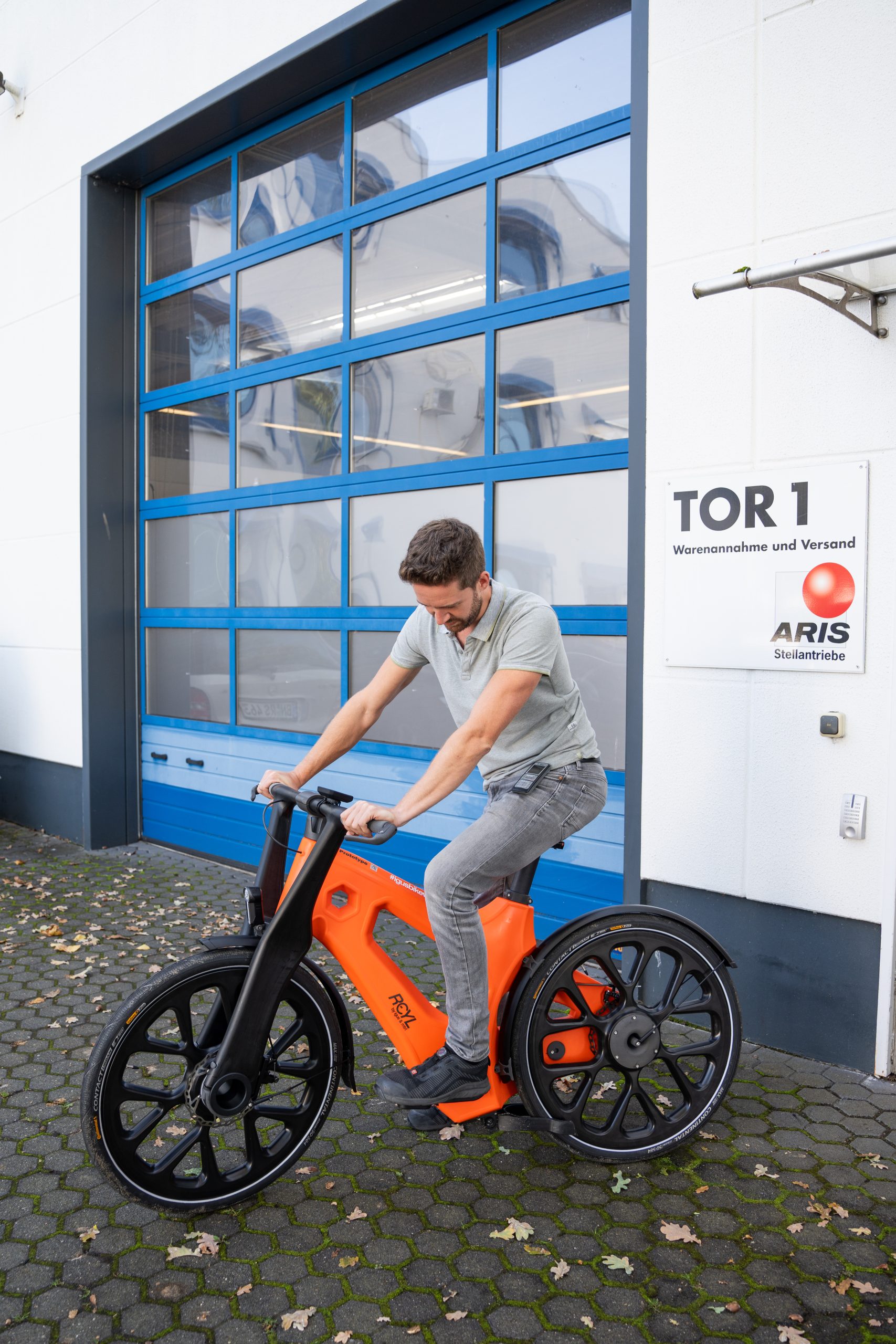 igus:bike world tour – Off-road test for the igus:bike at Wahner Heide