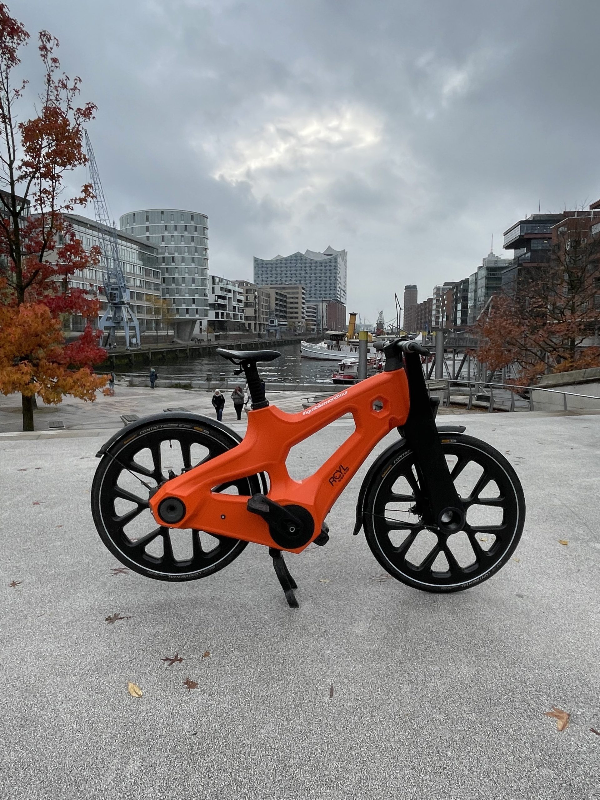 igus:bike world tour – MOIN, MOIN from Hamburg